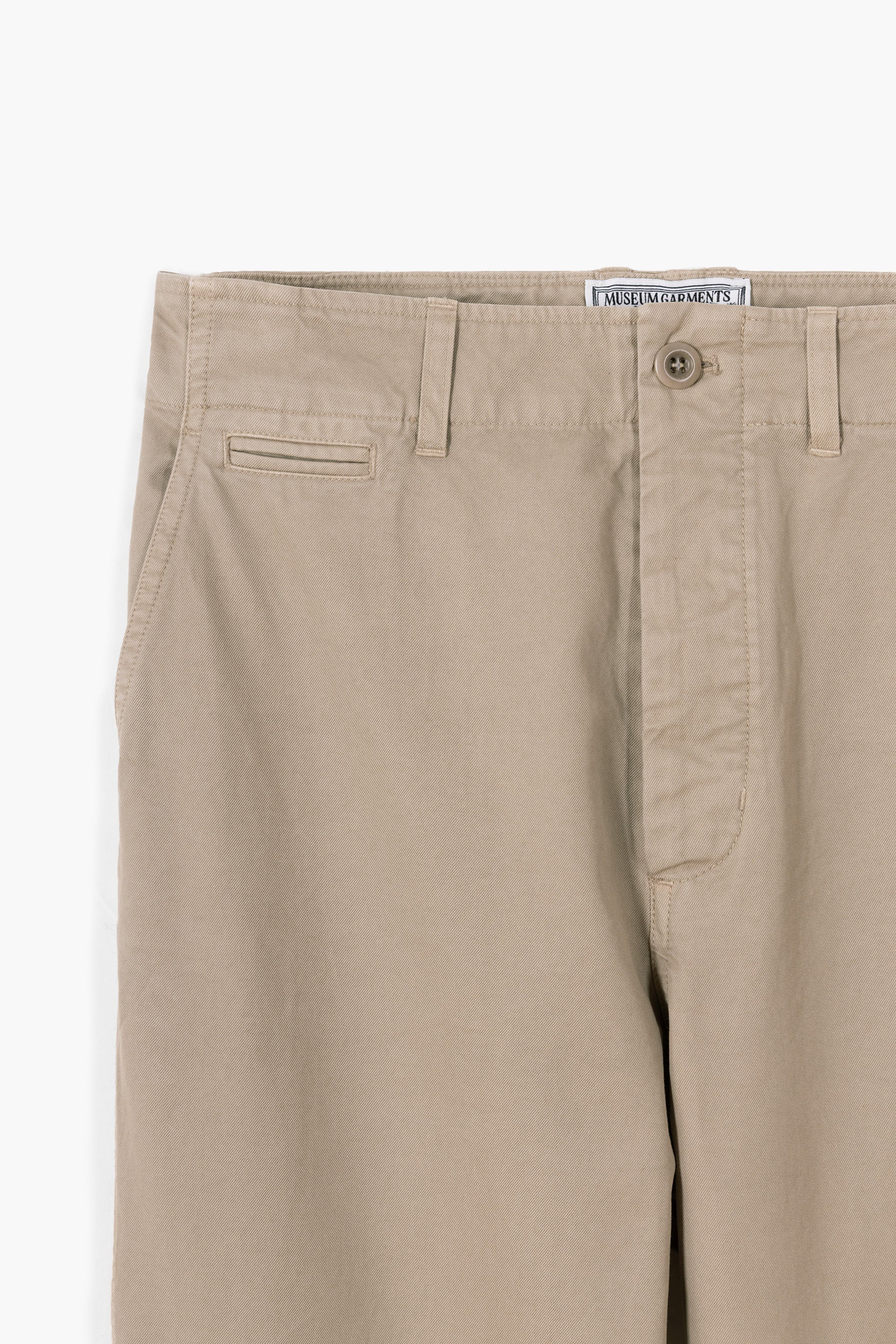 MUSEUM GARMENTS - Off-duty Chino Beige – suuupply