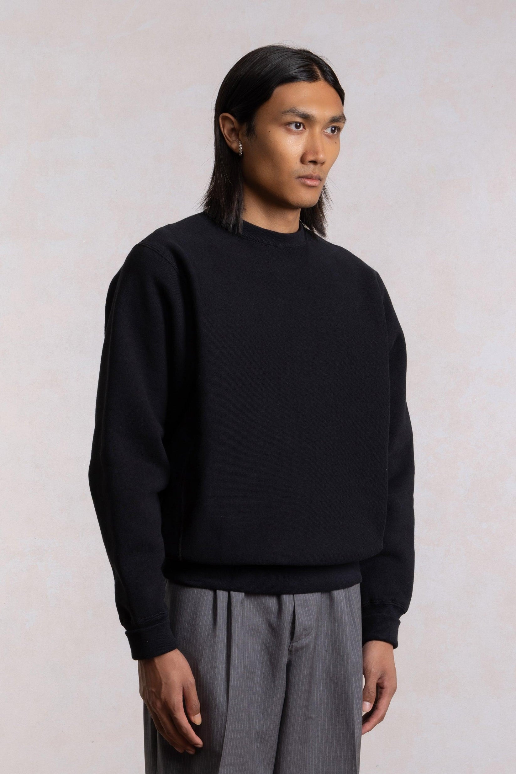 CAMBER USA - Sweatshirt crewneck Max-weight Noir – suuupply