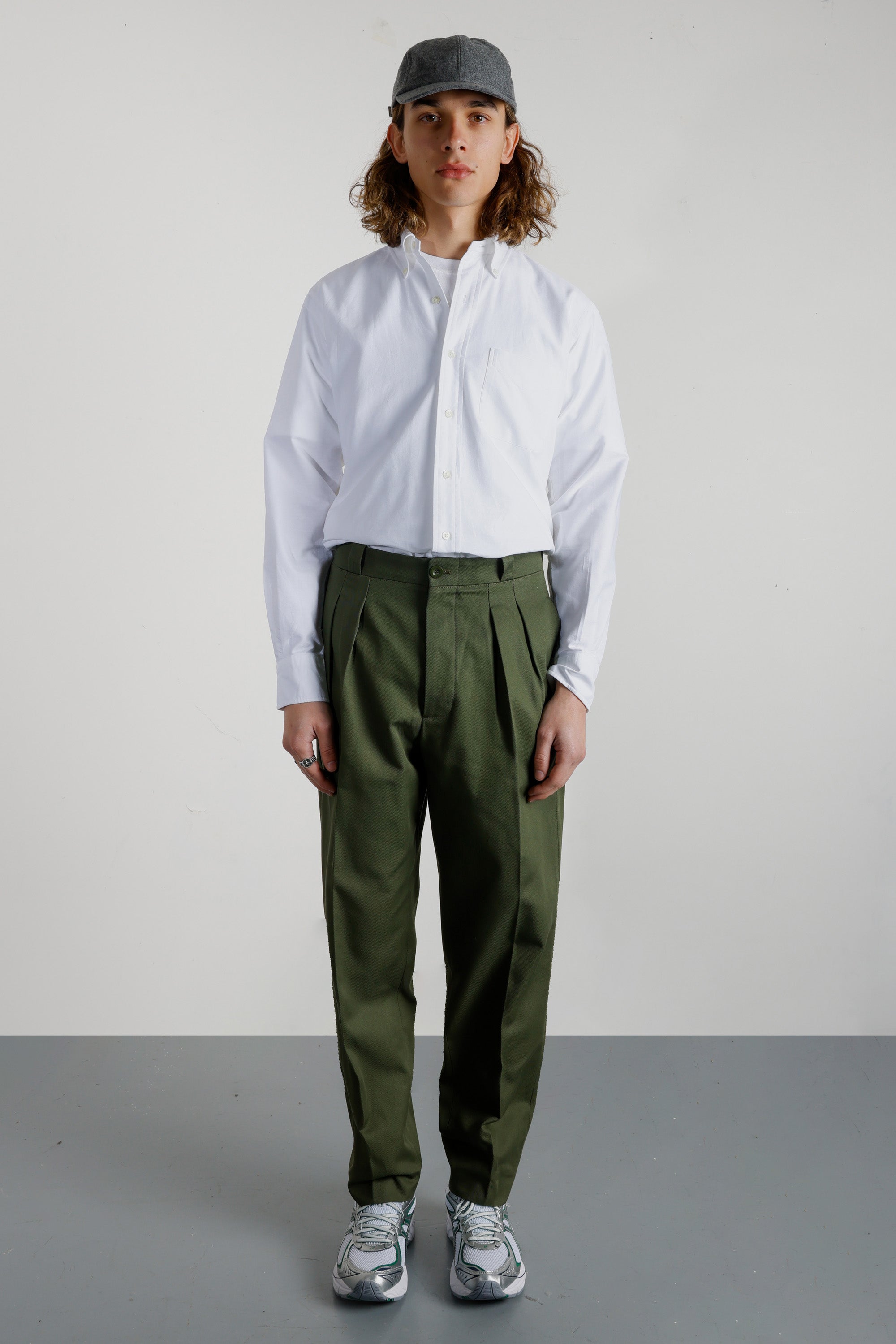 Kamakura Shirts - Chemise Vintage Ivy en oxford Blanc – suuupply